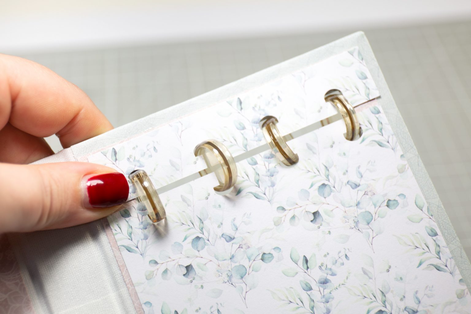 Anleitung | Mini mit Disc-Bindung – kreativsüchtig.de